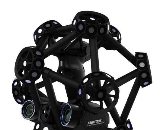 Scanner 3D sur MMT optique portable | MetraSCAN 3D de Creaform