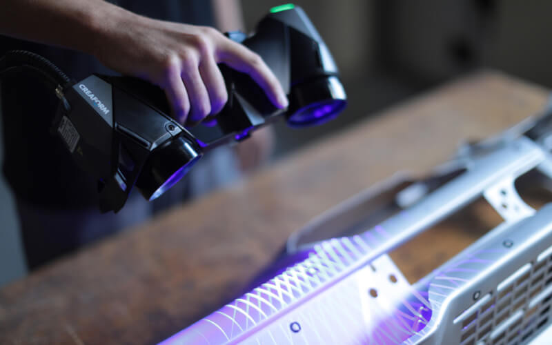 EVO Series | Optimized UX handheld 3D Scanner | Creaform